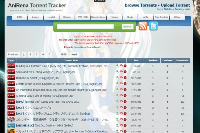 TorrentサイトNyaa Sukebei とは？使い方ミラーサイトを紹介。