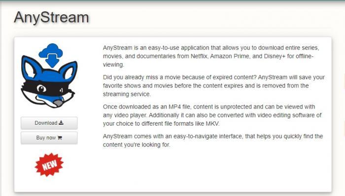 Anystream Netflix Downloader Review [2025 Updated]